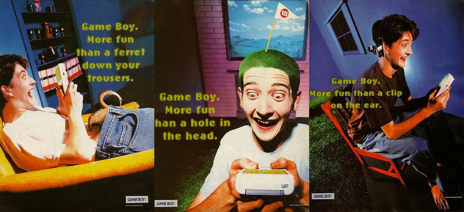 Game Boy: Pubblicità del Game Boy