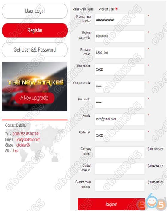 How to Update OBDSTAR H100 H108 H110 Auto Key Programmer - OBD2 ...