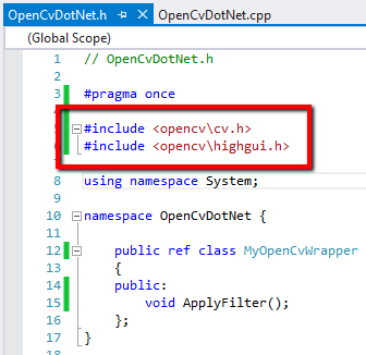 Milinda Pro: Call OpenCV functions from C#.net