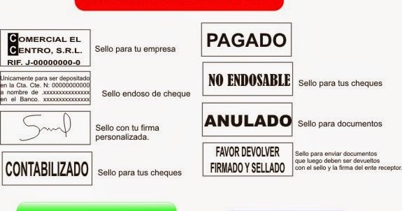 A.C. + QUE SELLOS: SELLOS ideales para tu empresa y productos ...