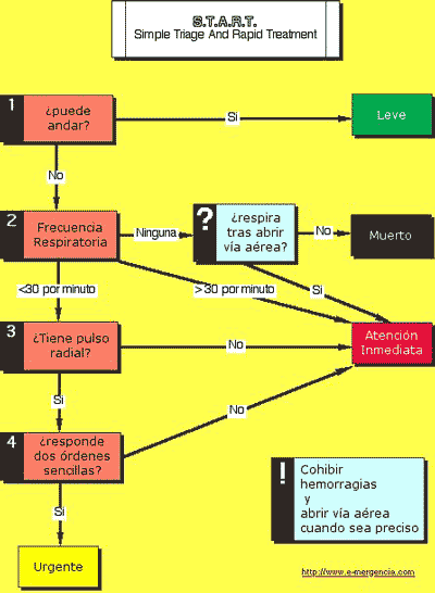 Guia Para La Actuación Del Decálogo Prehospitalarío: Triage