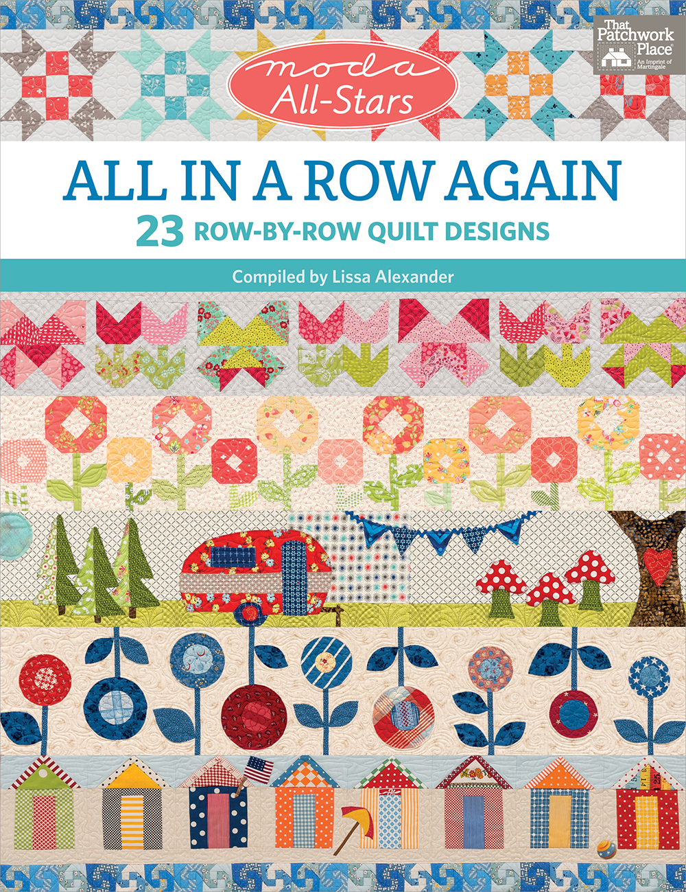 Betsy's Best .....quilts and more: All in a Row Again with Moda All ...