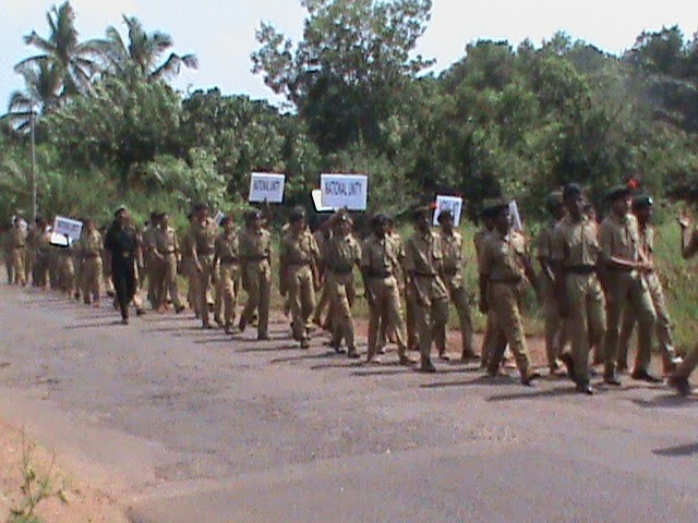 GOVT.HIGHER SECONDARY SCHOOL CHAYOTH: NCC