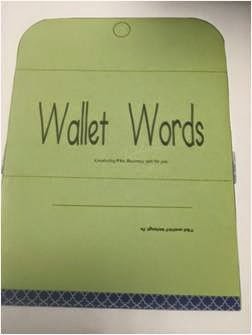 Cindy Sweeney's Class: Wallet Making With Cardstock - Wallet Words ...