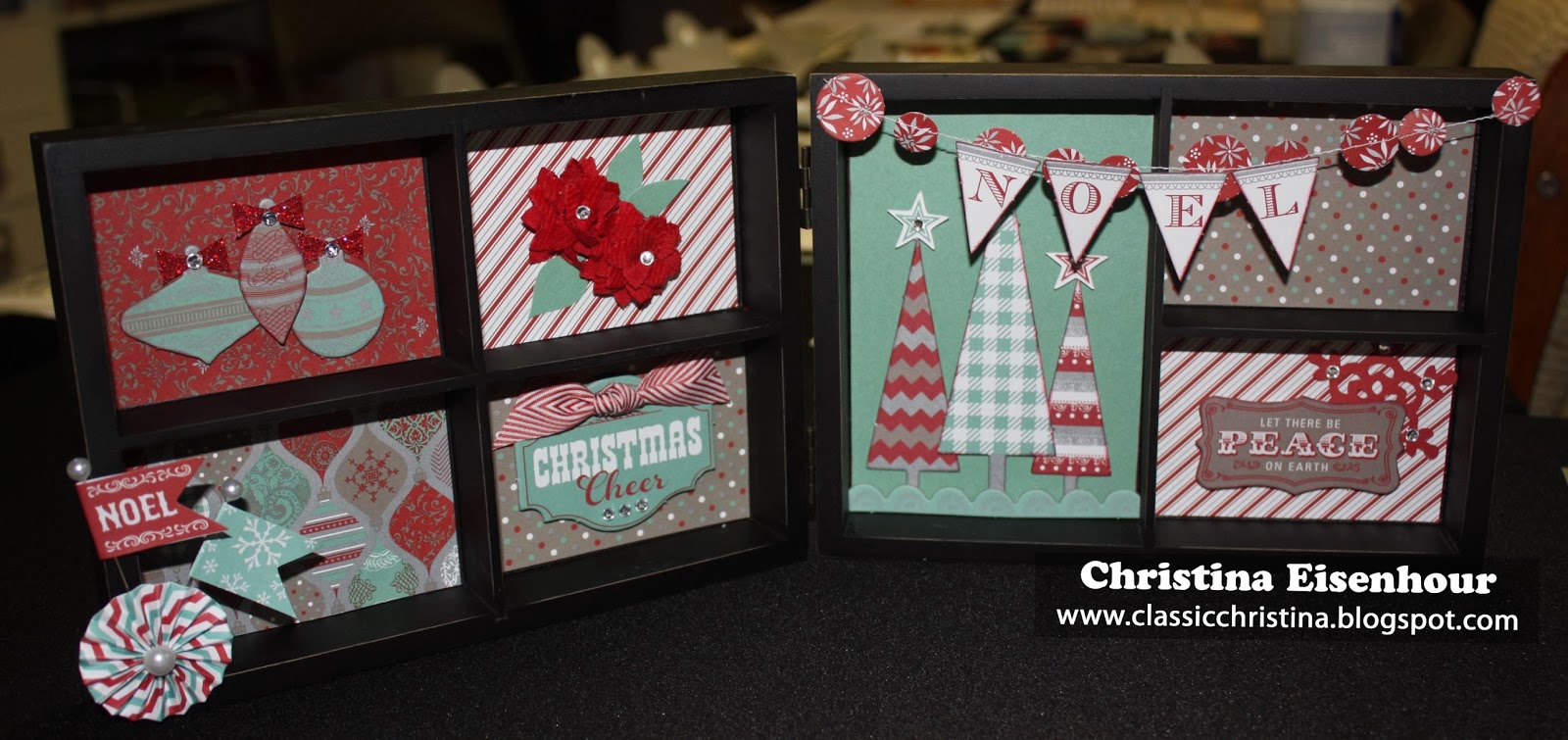 Classic Christina: Sparkle & Shine Hinged Display Tray