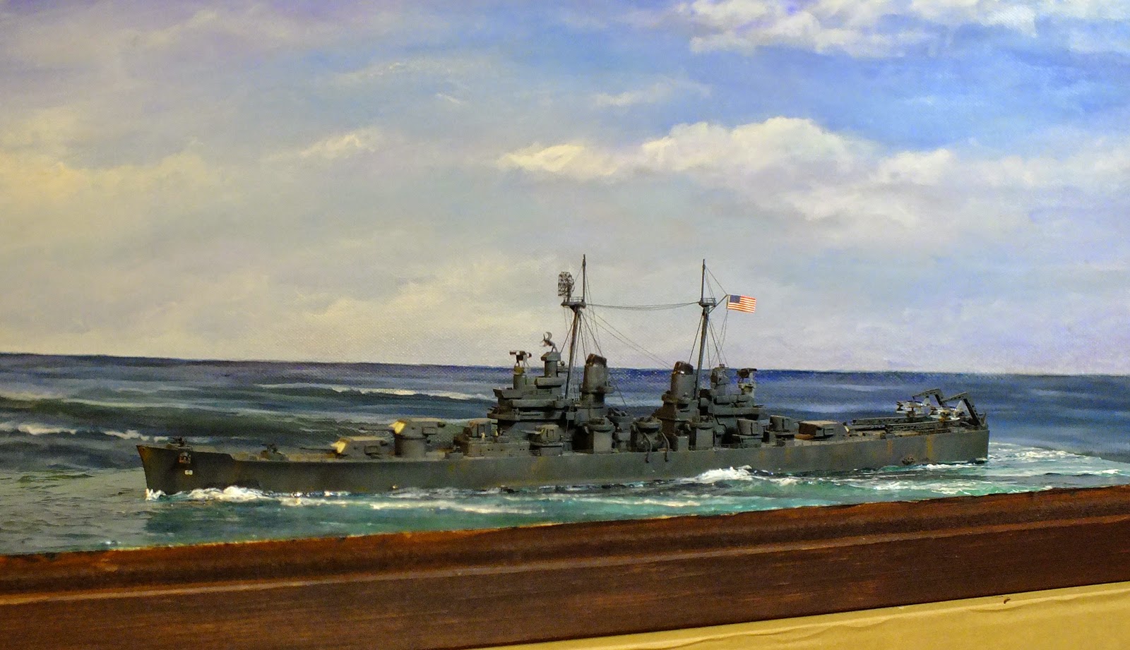 MODELSHIPS & WORLD IN SCALE: USS Baltimore (CA-68), 1943.