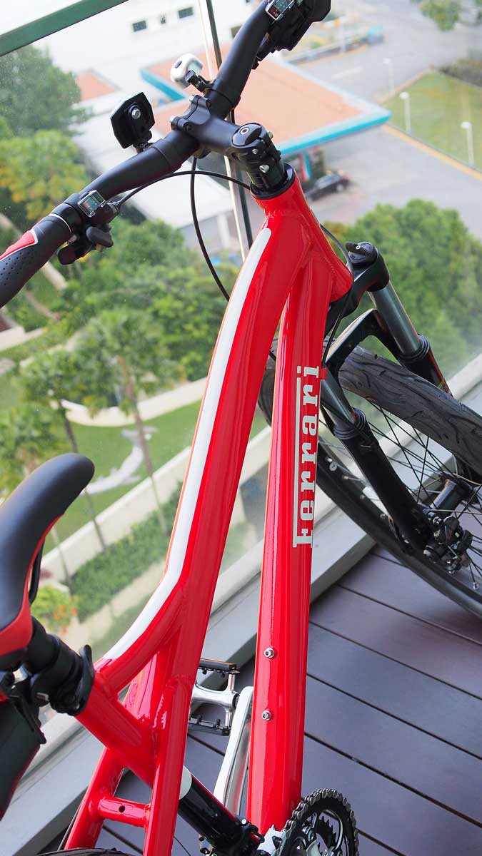 live . breathe . cycle: My first Ferrari Bike!