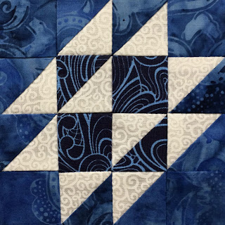 Hand Made Karma: Blue & White Sampler - More Four Inch Blocks Complete