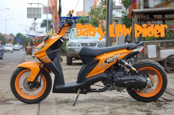 Gambar Modifikasi Motor Honda Beat Terbaru | Campuran Otomotif