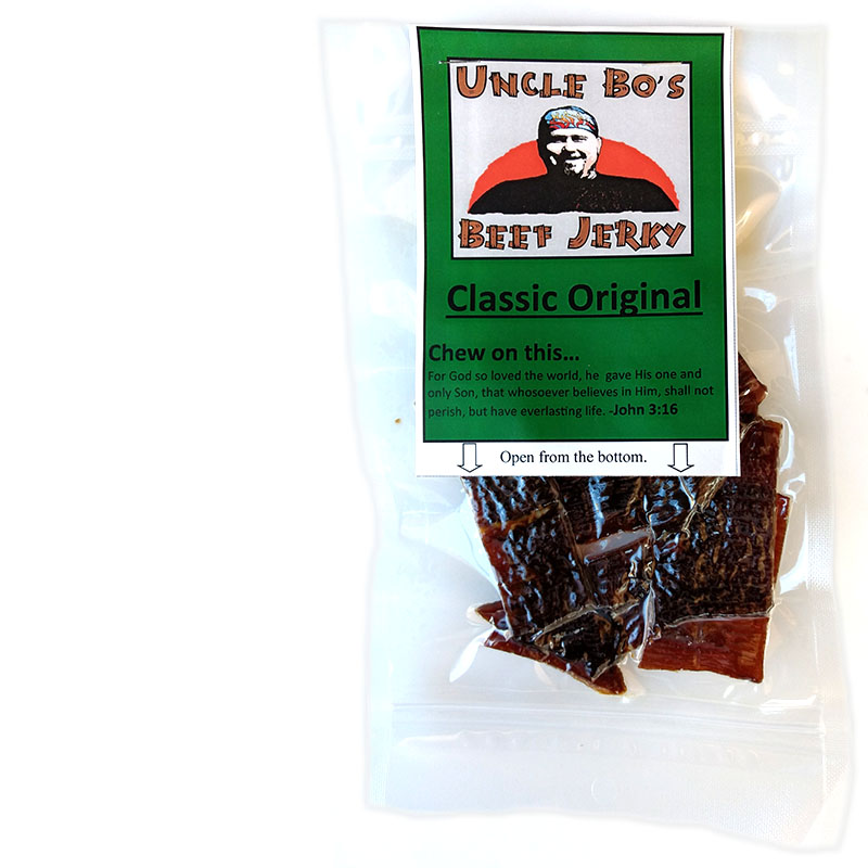 Uncle Bo's Beef Jerky - Classic Original ~ Beef Jerky Reviews