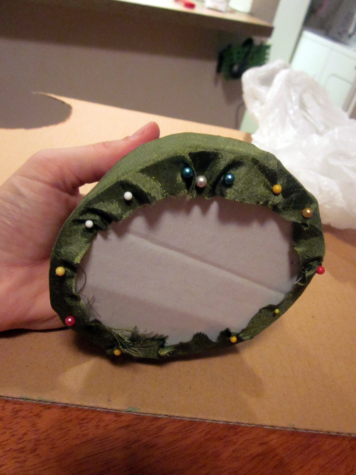 The Idea Book: Pin cushion tree craft