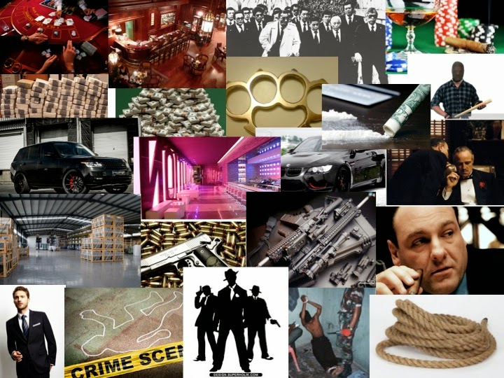 A2 Media Advanced Portfolio: Gangster Moodboard