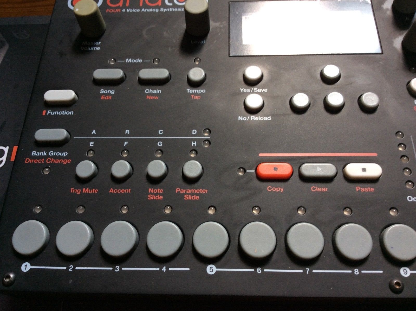 MATRIXSYNTH: Elektron Analog Four Voice Analog Synthesizer MKI SN A13010948