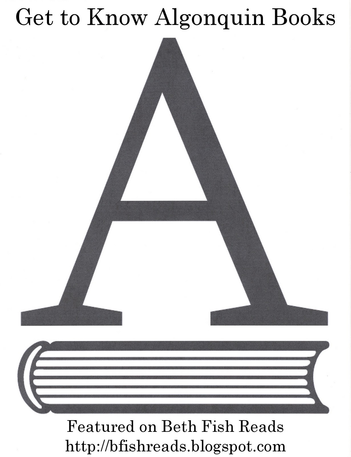 Beth Fish Reads: Algonquin Books Reviews