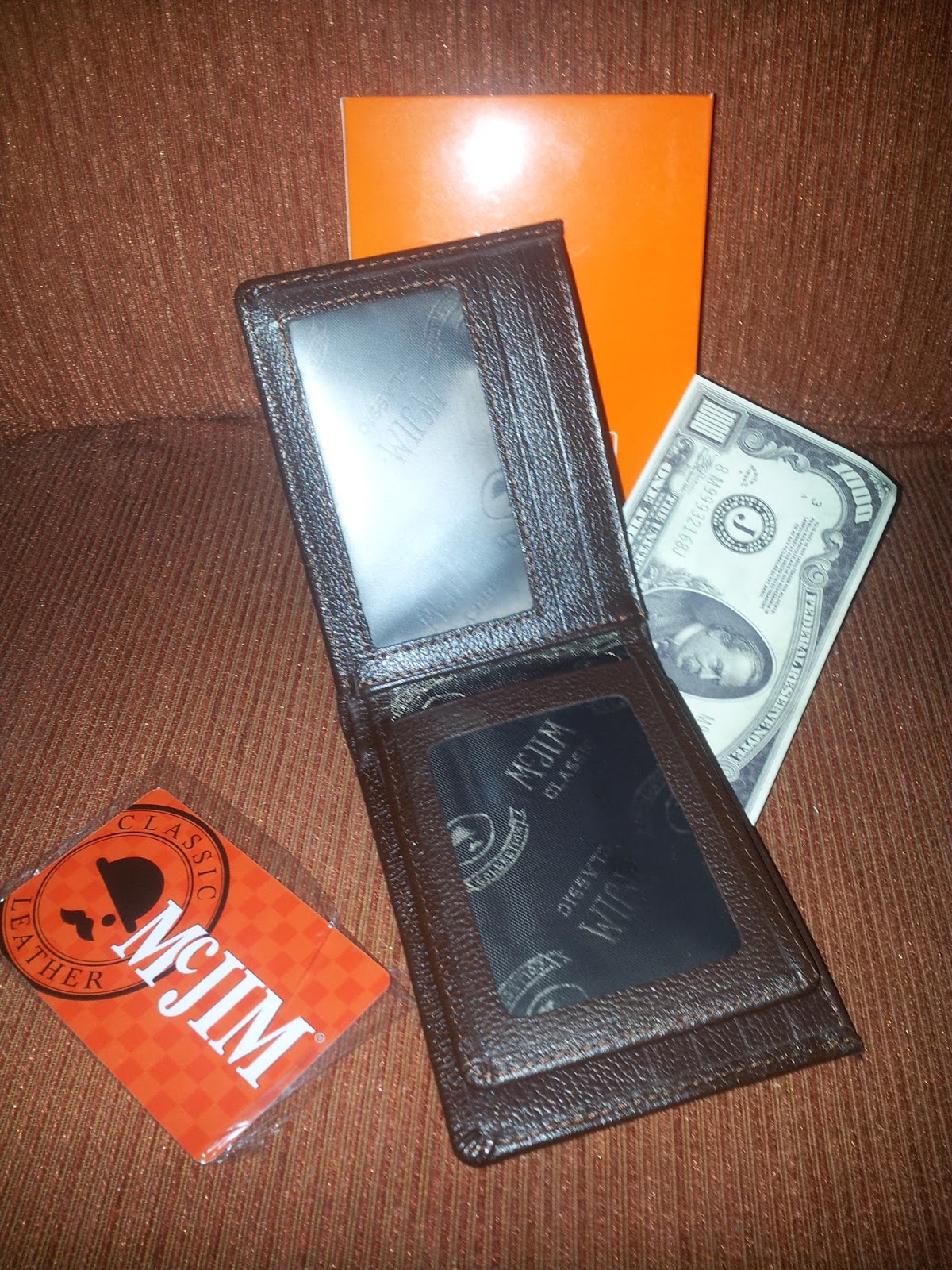 The Blessed McJim Leather Wallet For Men | Times of Refreshing