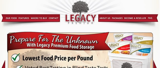 Legacy Premium Food Storage
