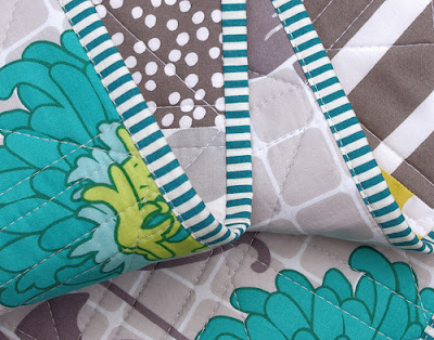 Red Pepper Quilts: Bella Patchwork Baby Quilt