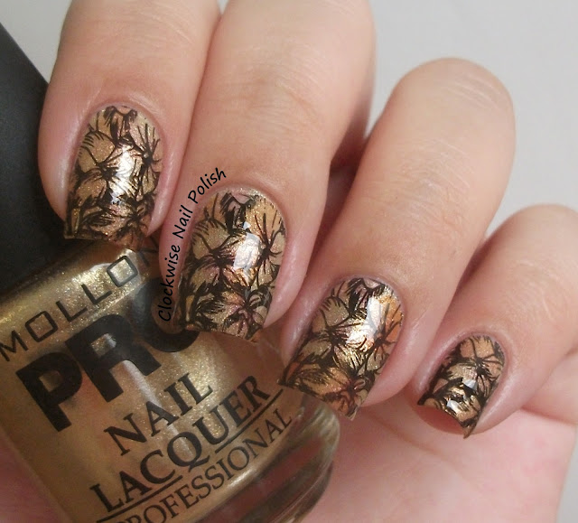 The Clockwise Nail Polish: Uber Chic UC 4-01 Stamping Plate Review