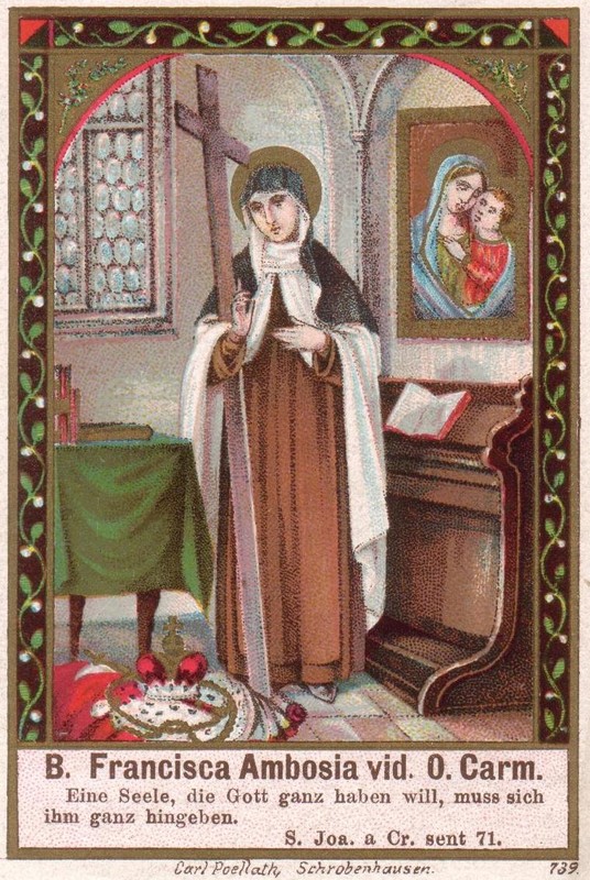 Santos, Beatos, Veneráveis e Servos de Deus: Beata Francisca d'Amboise ...