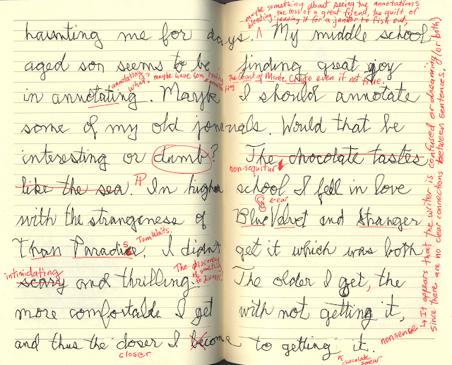 A Terminal Case of Whimsy: Left Handed Journal, Day 5, Edited and ...