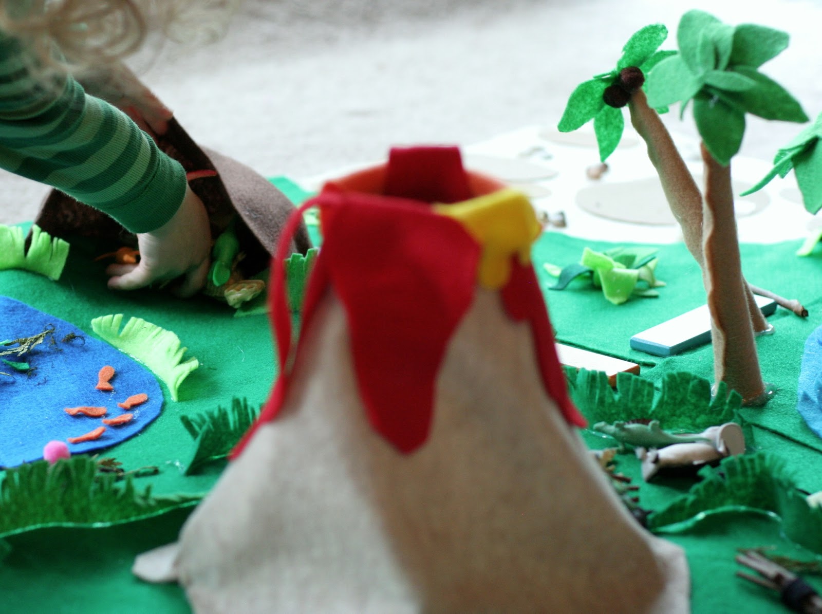 No Sew Dinosaur World Playmat