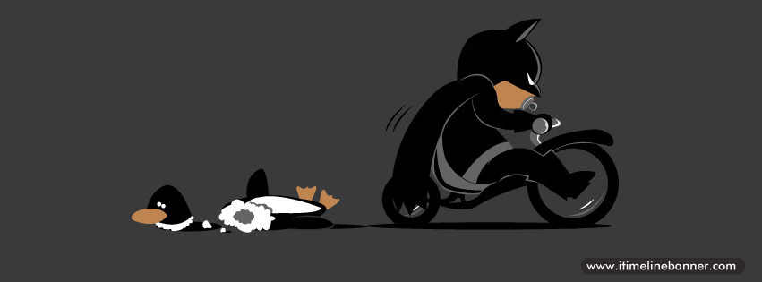 Batman Big Wheel Facebook Cover