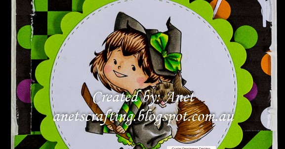 ANET'S Creations: Patsy & Gizmo Zoom On A Broom - Crafty Sentiments ...