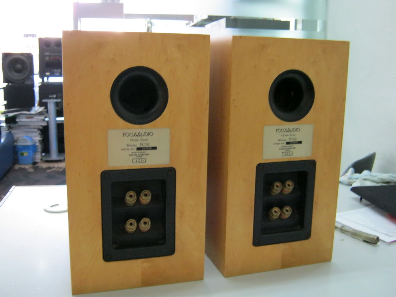 Happy Audio Visual: Focus audio FC-10 speaker (used) sold