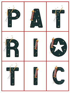 Classroom Freebies Too: Patriotic Letters