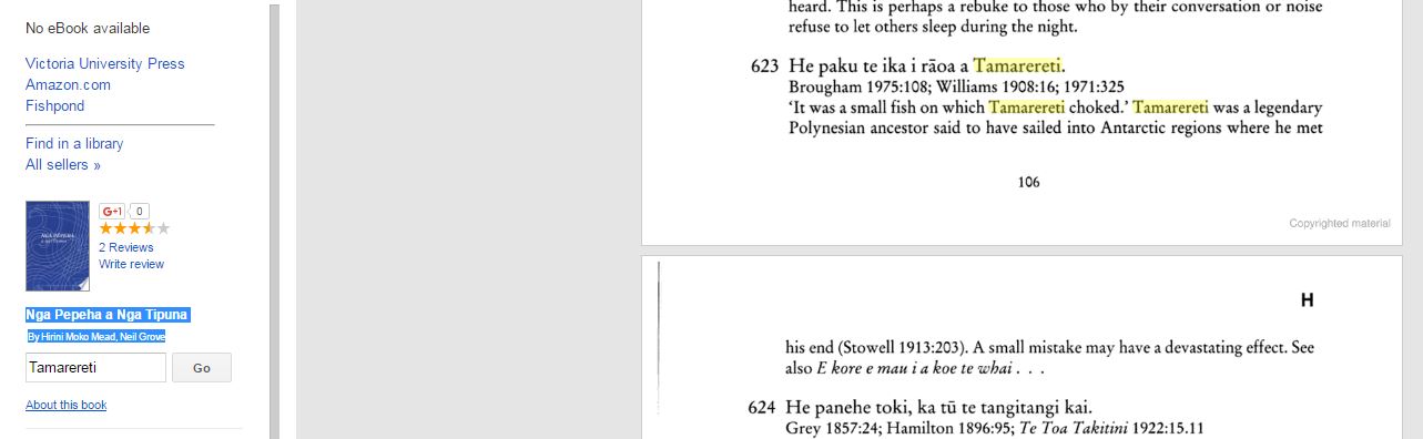 SIT Animation: Traci Meek: BSA325, Tamarereti legend research, 26 April ...