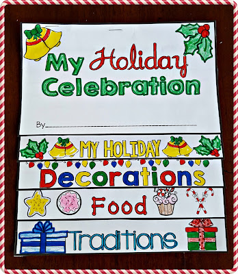 Holiday Traditions Flip Book - Classroom Freebies