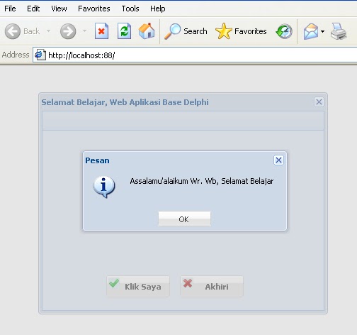 Membangun Web Aplikasi Sederhana Dengan Delphi ~ Resumedini