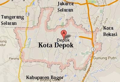 KotaKita.com: Peta Kota Depok (2)