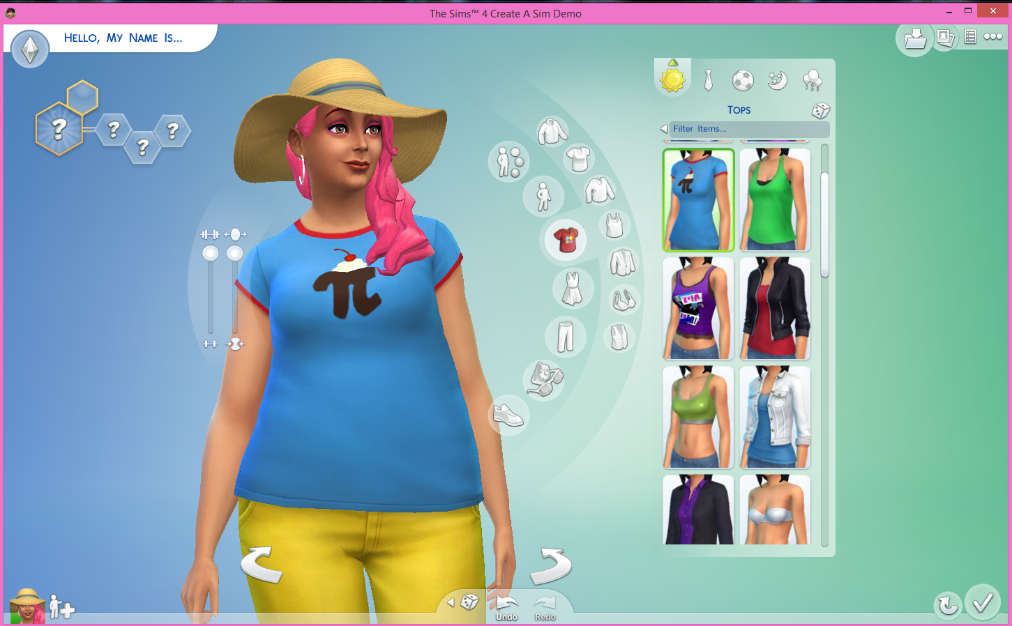 Imperfect Gaming: Sims 4 CAS Demo [Female Sim]