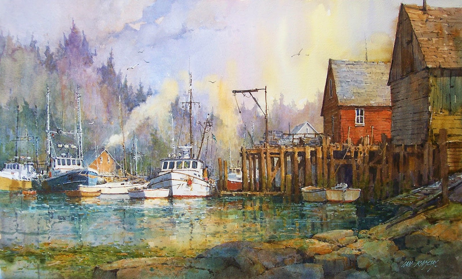 Ian Ramsay, 1948 | Plein Air /Watercolour painter | Tutt'Art@ | Pittura ...