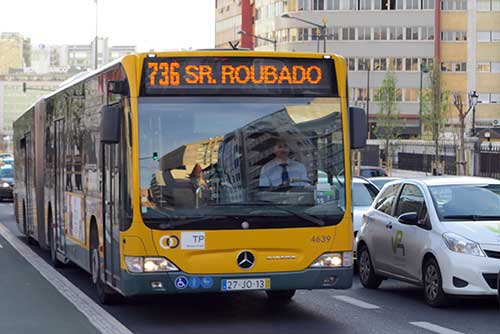 736 Lisbon Bus - Portugal Visitor Guide