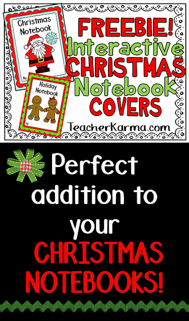 Christmas Interactive Notebook FREEBIE | Classroom Freebies | Bloglovin’