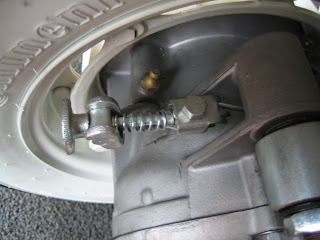 Lambretta Restoration: Rear footbrake install and setup