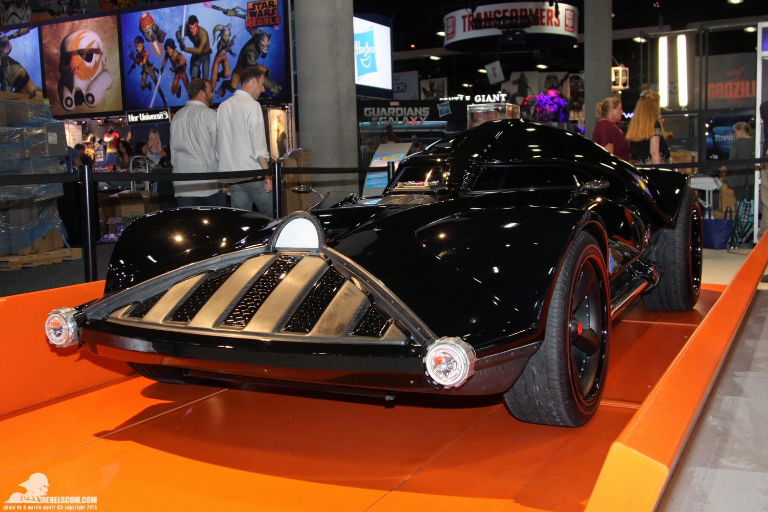 Star Tuga Wars: Darth Vader Carro Hot Wheels