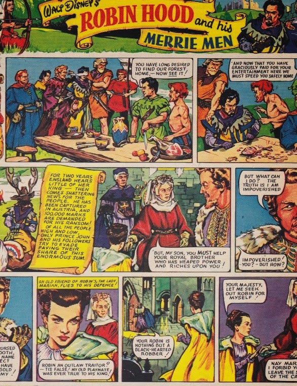 Walt Disney's Story Of Robin Hood: Robin Hood in Mickey Mouse Weekly