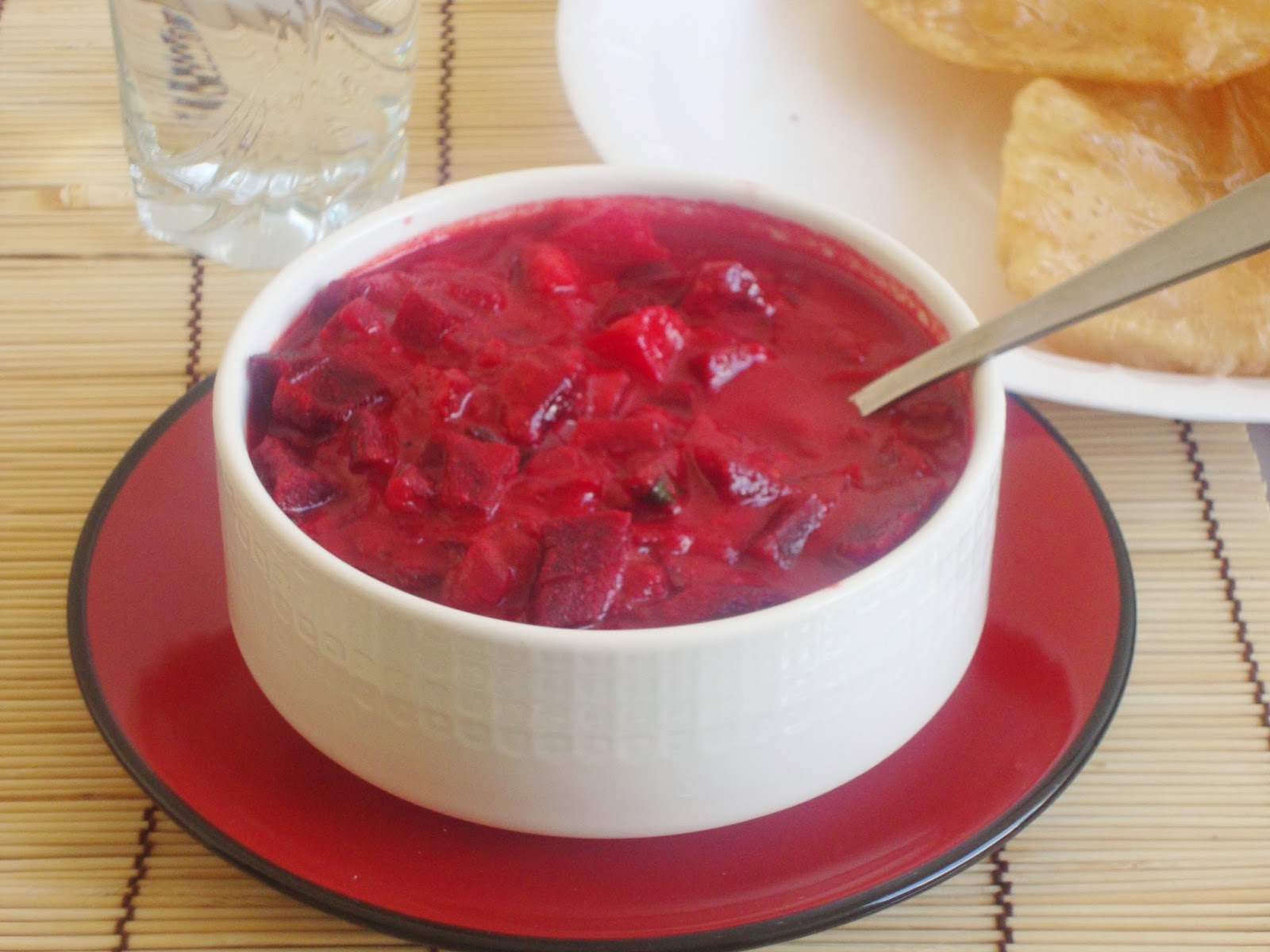 Poornima's Cook Book: Beetroot Kurma / Beetroot Potato Kurma - South ...
