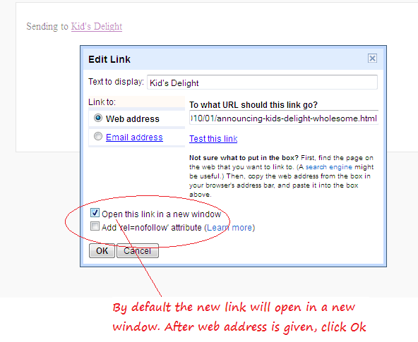 How to create Text Link or Image Link in Blogger ~ Blogging 101