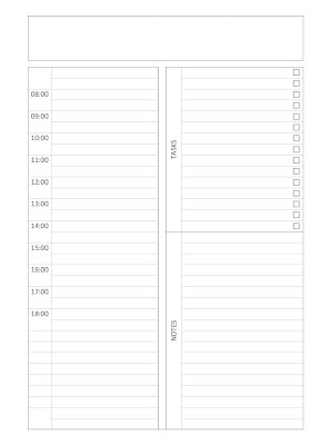 Philofaxy: A5 Undated Diary Layouts