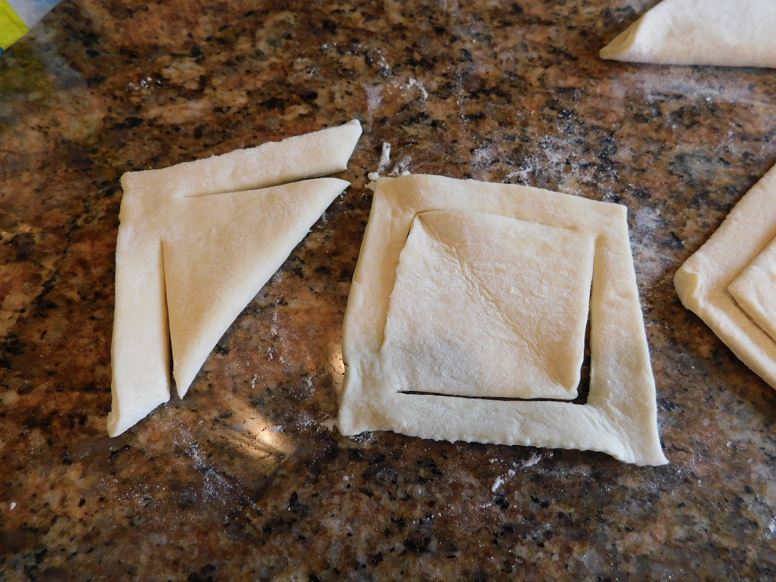 Shenandoah Gateway Farm: Strawberry Puff Pastry Diamonds