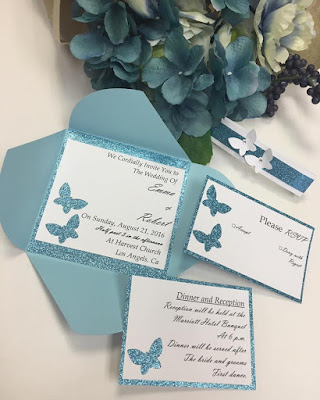 Sky Blue Butterflies