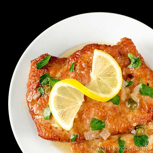 Kitchen Riffs: Turkey (or Chicken) Piccata