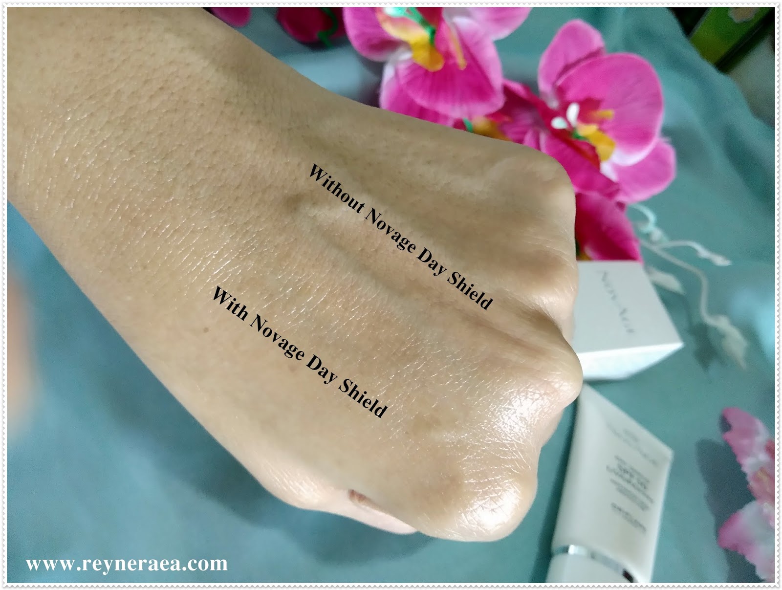 √Review Novage Day Shield SPF 50 UVA/PA