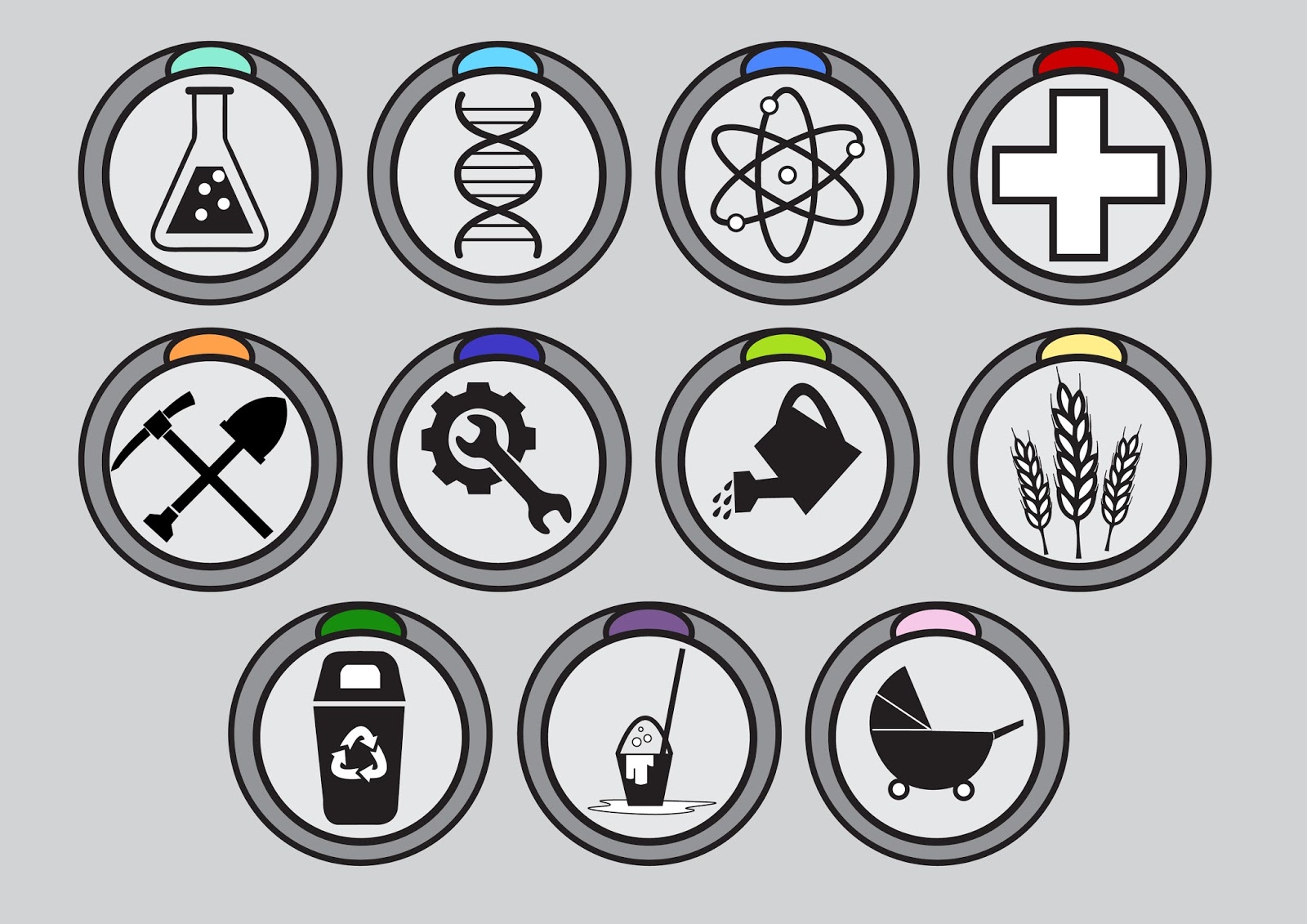 Deanna Crisbacher : From Script to Screen - Job Symbols