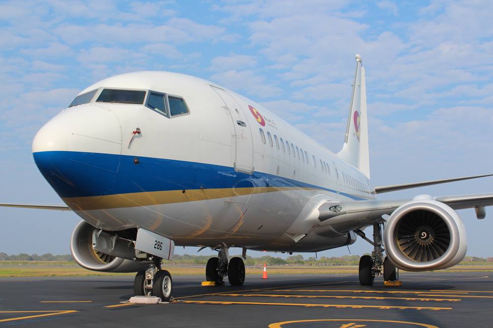 Central Queensland Plane Spotting: Nanshan Jet (China) Boeing B737-7GJ ...