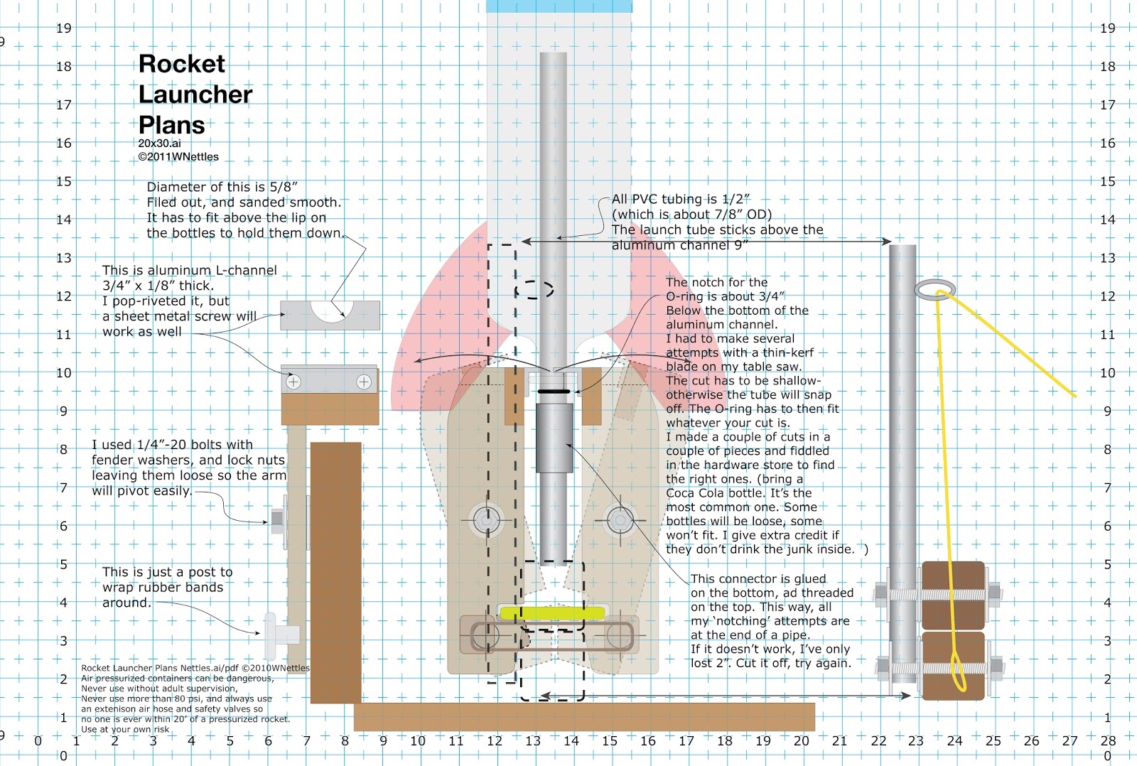 NettlesScience: Soda Bottle Rocket Launcher
